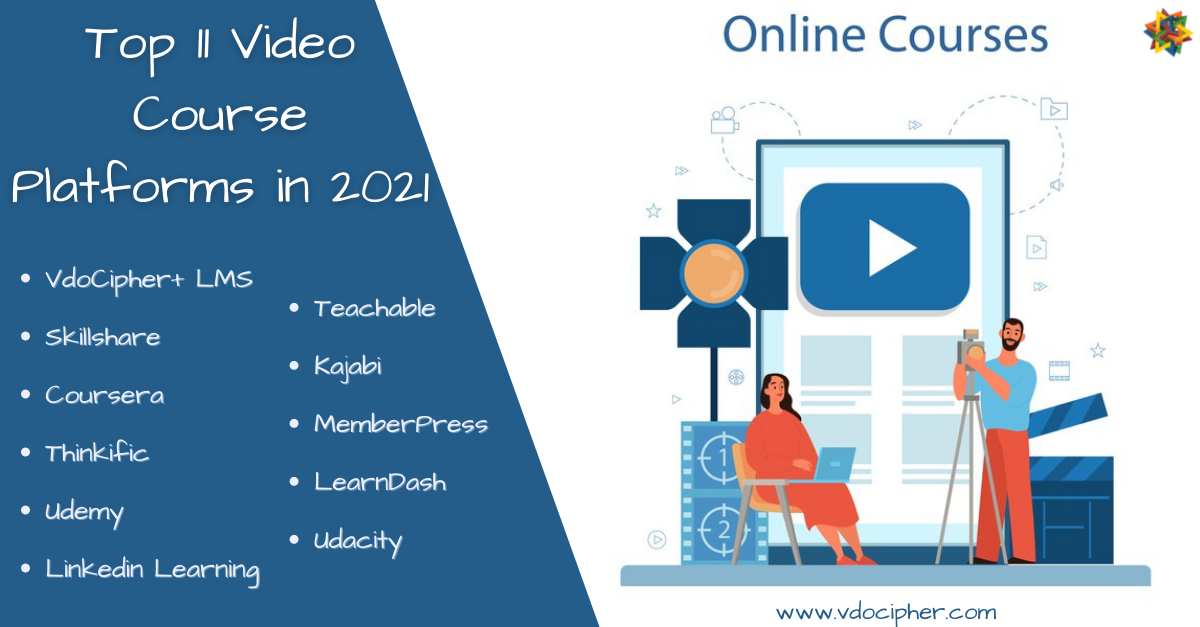 Top 11 Video Course Platform In 2023 | VdoCipher
